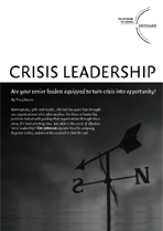 Interviews - Crisis Leadership