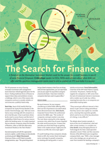 The Search for Finance