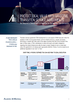 Protect Deal Value with Effective Transition Service Agreements