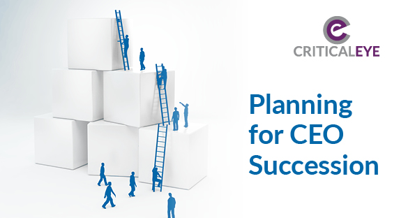 Planning for CEO Succession