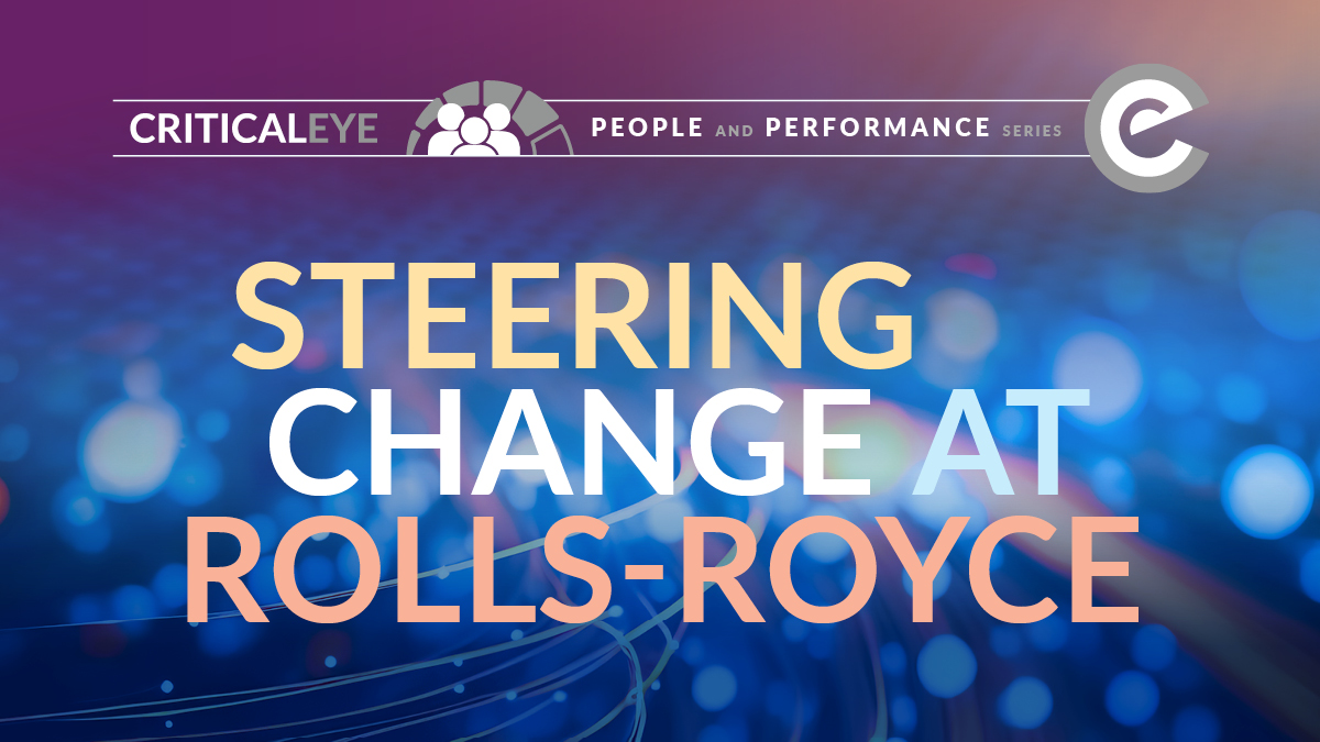Steering Change at Rolls-Royce