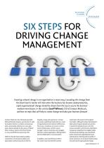 Six Steps for Driving Change Management