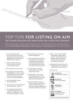 Top Tips for Listing on AIM (or things you wish you knew when you ...